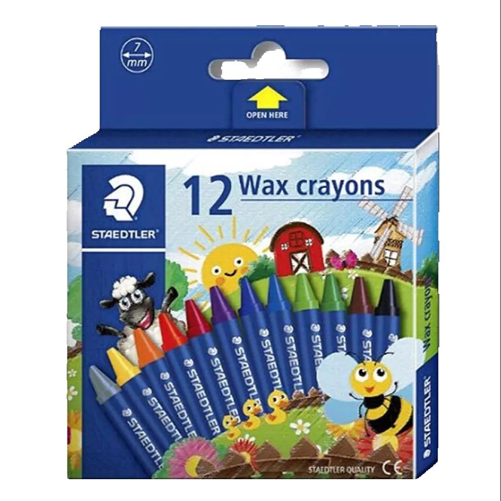 STAEDTLER® Noris 2200 Wax Crayon 12 Set – Staedtler Sri Lanka